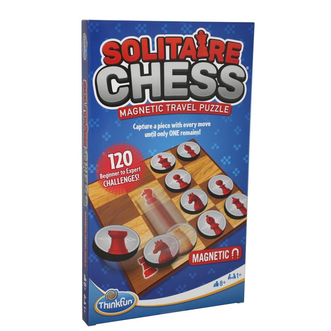 ThinkFun Solitaire Chess - Magnetic Travel Puzzle Game | Ages 8+ – Mr ...